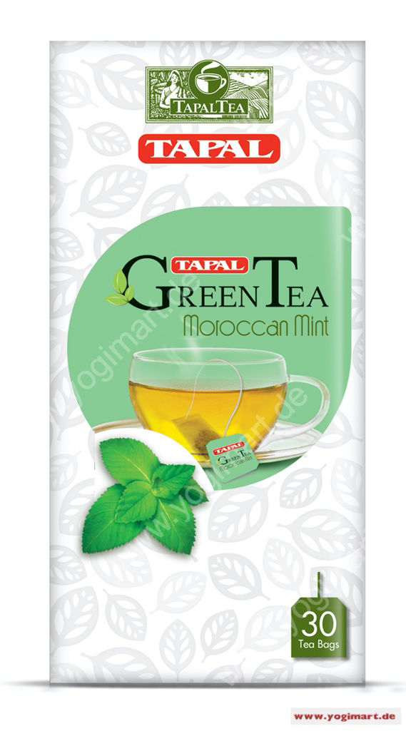 Tapal Green Tea 30 bags 45g Mint - Yogi Mart - Online Indian Grocery Store