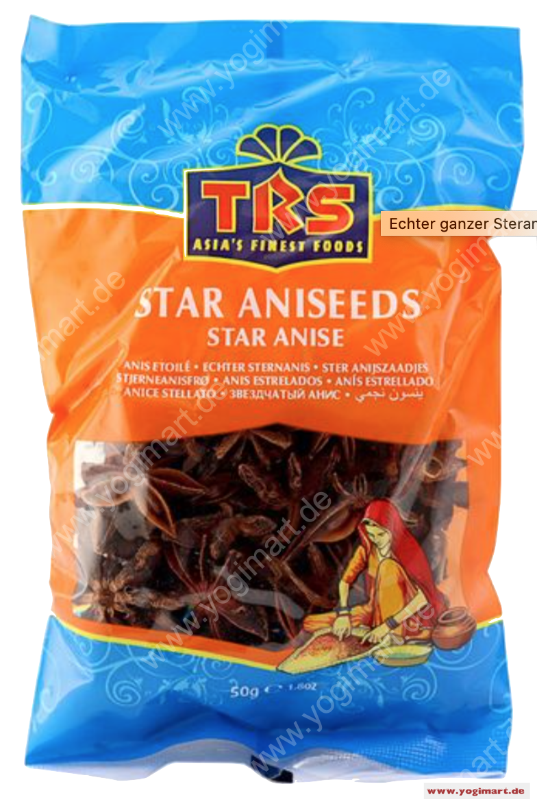 TRS Star Aniseed (Badian) 50G - Yogi Mart - Online Indian Grocery Store
