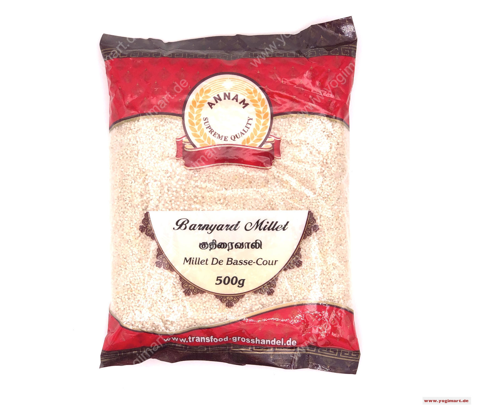 Annam Kuthiraivali (Barnyard Millet) 500g - Yogi Mart - Online Indian ...