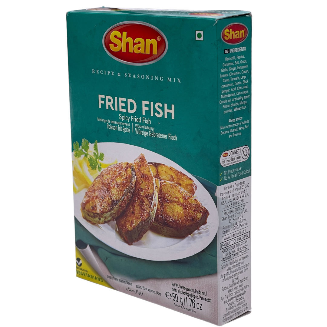 Shan Fried Fish 50g - Yogi Mart - Online Indian Grocery Store