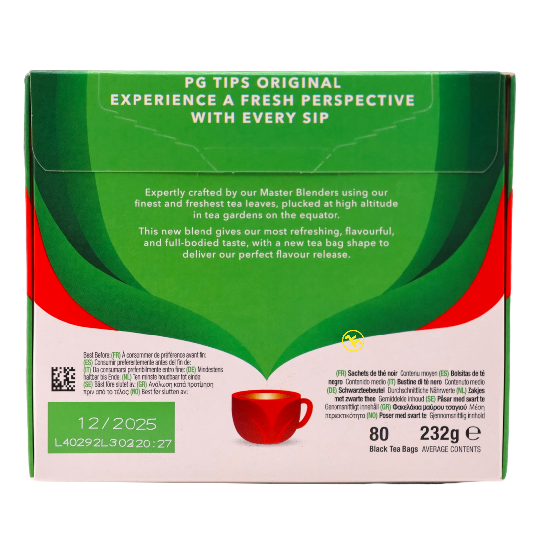 PG Tips Tea Bags 80pcs - Yogi Mart - Online Indian Grocery Store