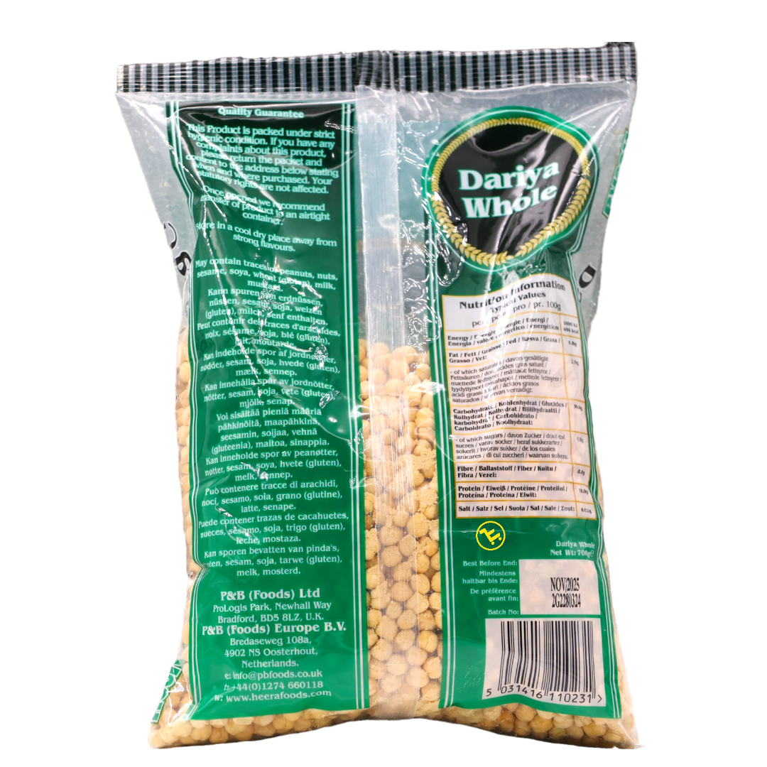 Heera Dariya Whole (Roasted) 700g - Yogi Mart - Online Indian Grocery Store